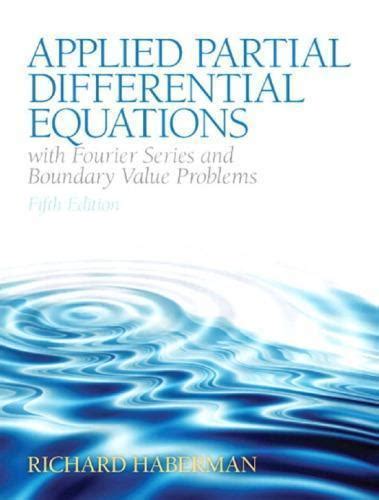 applied partial differential equations with fourier series and boundary