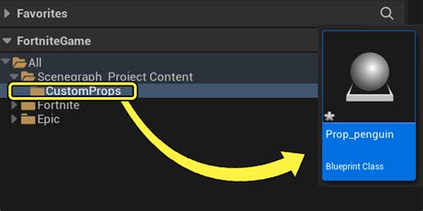 converting assets into props in unreal editor for fortnite unreal