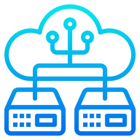 share database srip gradient icon