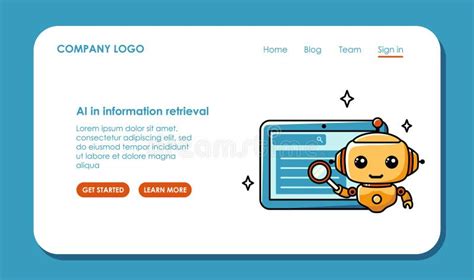 Web Page Design About Using Ai For Information Retrieval Chat Bot