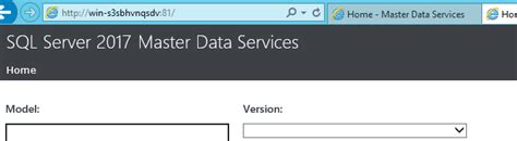How To Migrate Sql Server 2017 Master Data Services Models Into Another Server