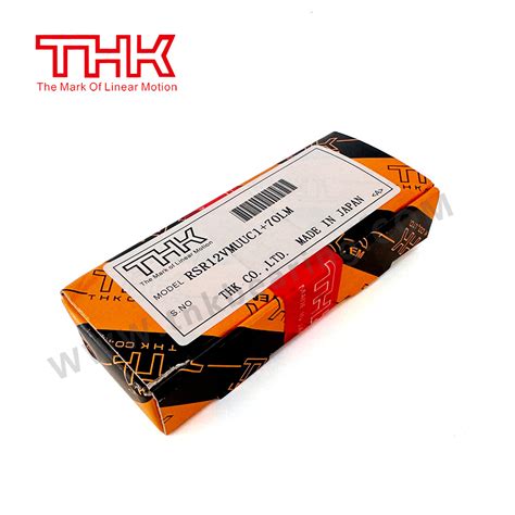Original THK Linear Motion Rsr N Rsr Wn Guide Rail Block Mini Linear Guide Rail And Guide Bearing