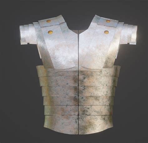 Lorica Segmentata Roman Armor 3d Model Cgtrader
