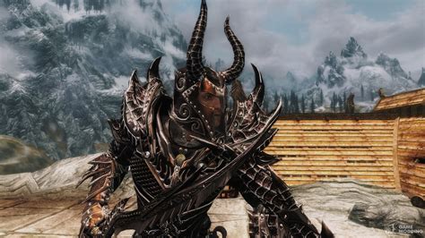 Skyrim Daedric Armor And Weapons