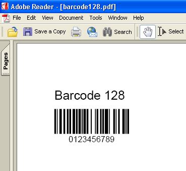 BE THE CODER Barcodes IText Examples Barcode 128