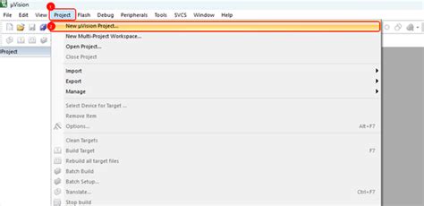 Install Keil And Create A New Project WIZnet Document System