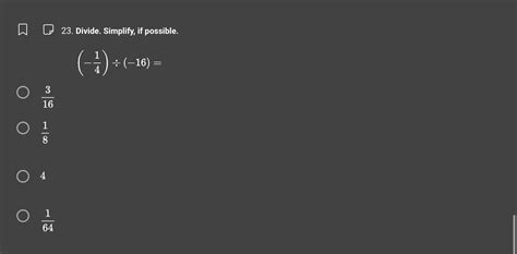 Divide Simplify If Possible StudyX