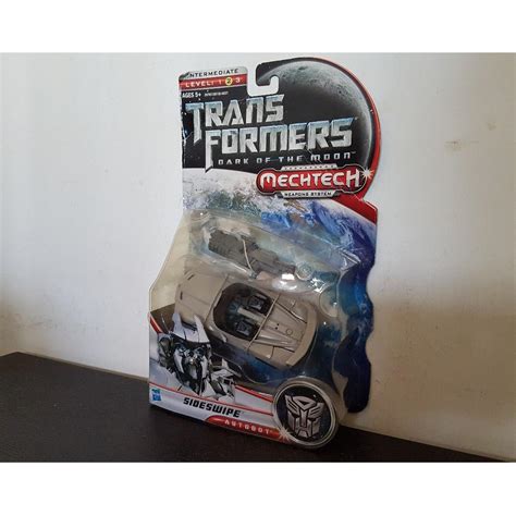 Transformers Dark Of The Moon Dotm Mechtech Deluxe Class Sideswipe Misb Hobbies And Toys