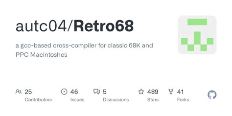 GitHub Autc Retro A Gcc Based Cross Compiler For Classic K And PPC Macintoshes