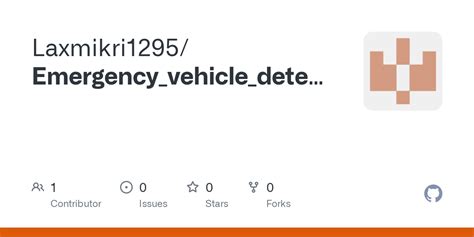 GitHub Laxmikri Emergency Vehicle Detection