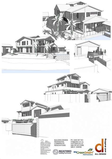 Hamptons Style Multi Level Residence On The Gold Coast All Design