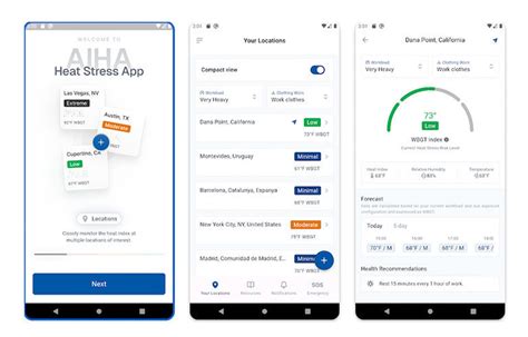 Aiha Asks For Feedback On New Heat Stress Mobile App Safety Health