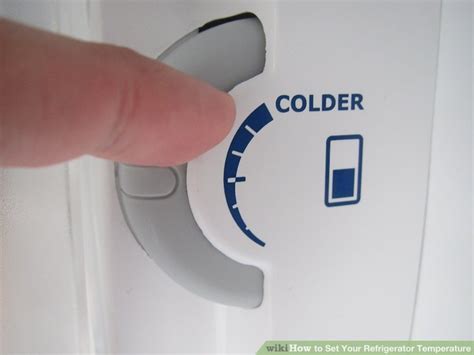 Ways To Set Your Refrigerator Temperature WikiHow