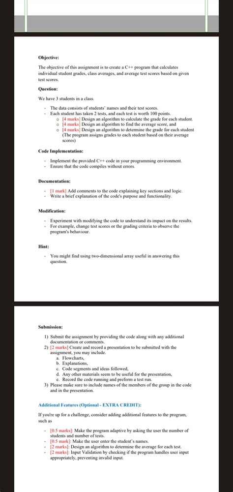Solved Objective The Objective Of This Assignment Is To Chegg