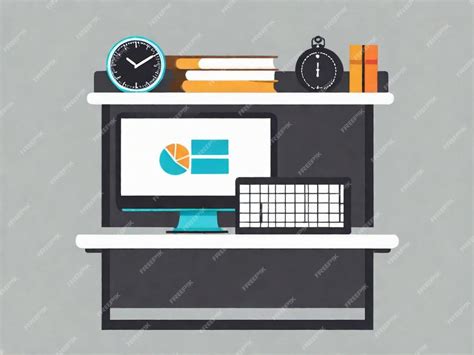Premium Photo Optimizing Workspace Productivity