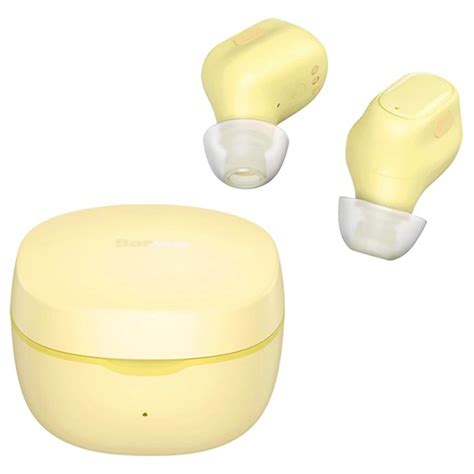 Baseus WM01 TWS Wireless Earphone Bluetooth Yellow
