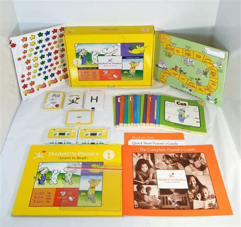 Hooked On Phonics Level 1 ~ Learn To Read ~ Workbooks Books Cards