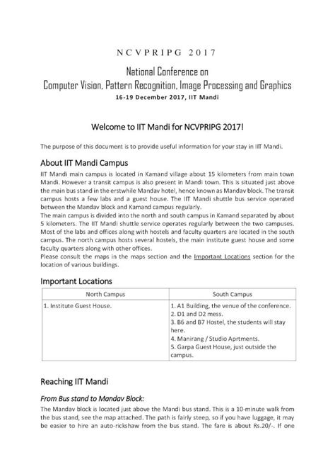 Pdf National Conference On Computer Vision Pattern Recognition Medical Unit Near The D1