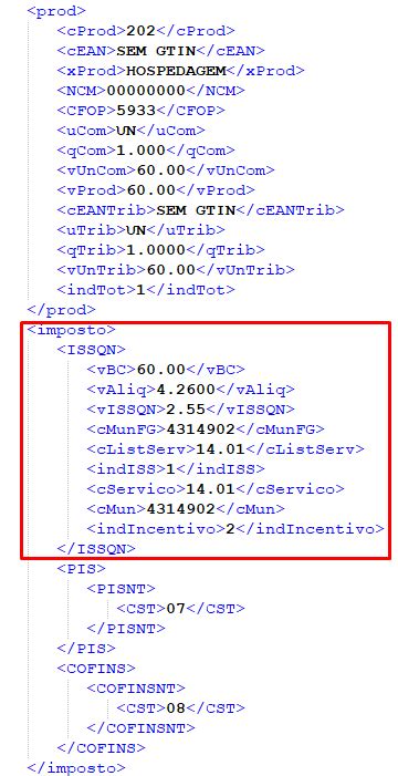Nfe Conjugada Exemplo Xml Blog NS Tecnologia
