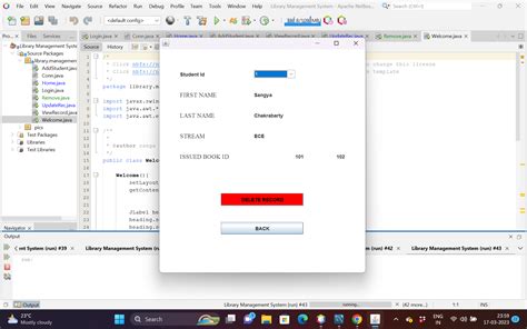 GitHub Sangachak LIBRARY MANAGEMENT SYSTEM Library Management System Using JSwing Librarians