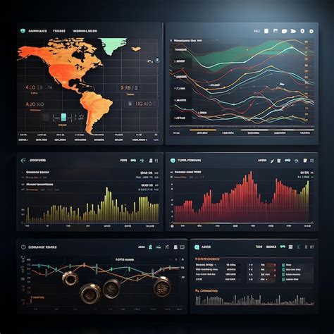 Premium Photo Web Dashboard Technical Analysis Dashboard With Charting Tools And Pattern
