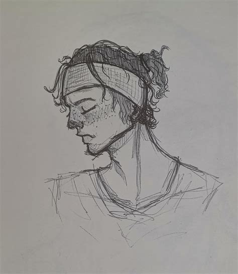 Ballpoint Pen Sketch I Did A Few Days Ago Rlearntodraw