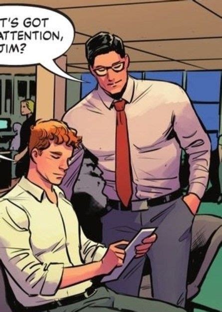Jimmy Olsen And Clark Kent