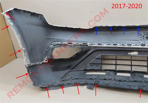 Vw Atlas Teramont 2017 2025 How To Remove Bumpers
