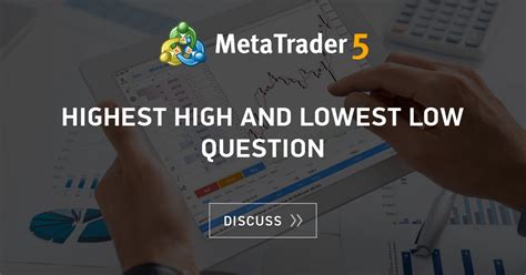 Highest High And Lowest Low Question Indices Mql4 And Metatrader 4 Mql4 Programming Forum