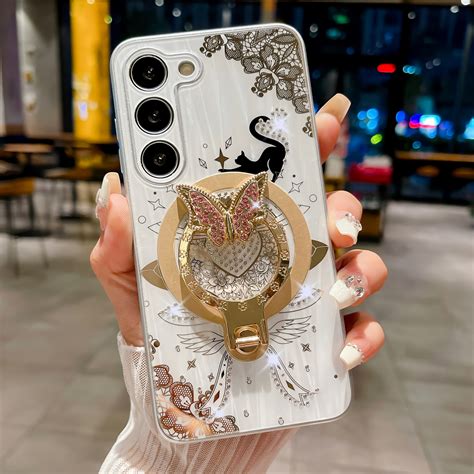 Funda Teléfono Lujo Moda Mujer carga Inalámbrica Temu Mexico