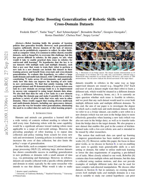 Pdf Bridge Data Boosting Generalization Of Robotic Skills With Cross