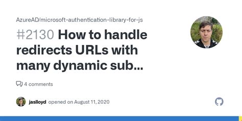 How To Handle Redirects Urls With Many Dynamic Sub Domains Issue Azuread Microsoft