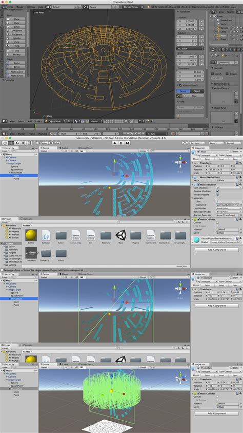 create blender object mesh collider questions and answers unity