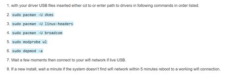 Trouble Understanding Network Installation Guide Endeavouros