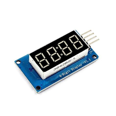 7 Segment Display Module Tm1637 4 Digit Bd