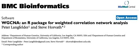 Wgcna加权基因共表达网络一步法分析学习