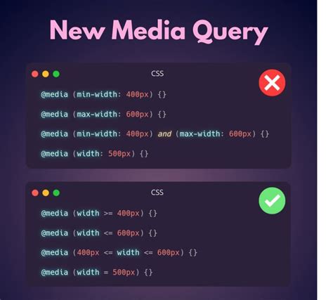 simplify css with new media query syntax 💡 css media queries just got