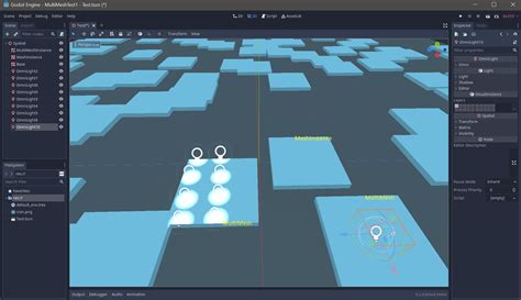 Max Number Of Lights Per Object Limit Is Applied Globally For All Instances Of A MultiMesh