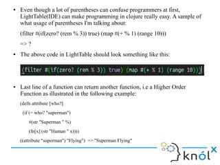 Clojure Basics PPT