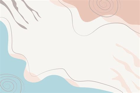 추상적 인 디자인의 파스텔 색상 배경 프리미엄 벡터