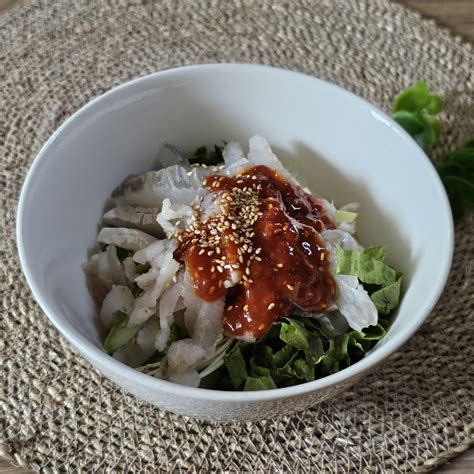 오늘의 맛있는 한끼 회덮밥 만들기 회덮밥소스
