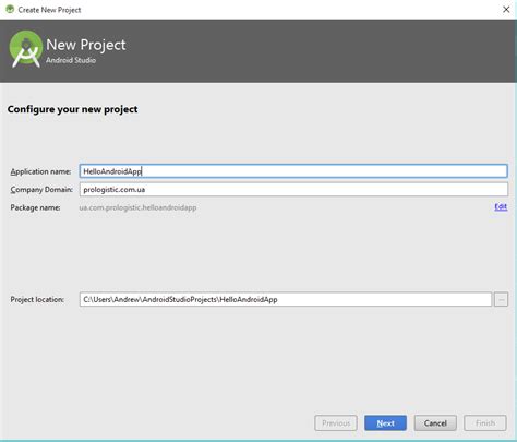 Android Studio Hello World