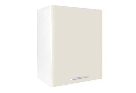Кухненски шкаф горен с една врата In Mdf V60 1v бежов гланц • Модулна кухня In Mdf бежов гланц