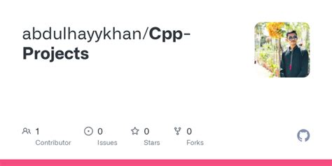 Github Abdulhayykhanc Projects Abdul Hayy Khan