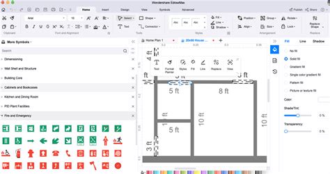 How To Draw A House Plan Easier With EdrawMax Ubuntu Manual