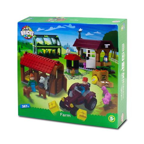 Конструктор для детей Kid's Bricks "Ферма" 367 деталей - купить с ...