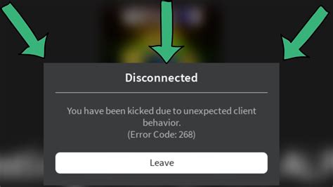 Fix Roblox Error Code 268 Resolve Unexpected Client Behavior