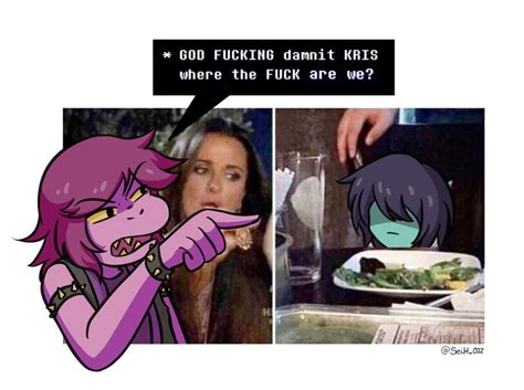 Автор Susie Deltarune Kris Deltarune Kris where the fuck are we Deltarune