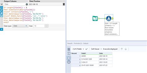solved multiple date formats in one column alteryx community