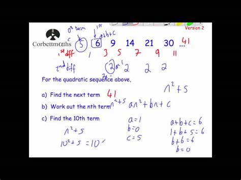 Quadratic Simultaneous Equations Questions Corbettmaths Tessshebaylo